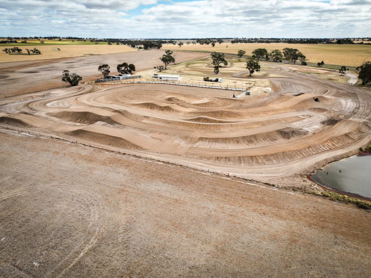 All New Motocross Track build for Nhill Motorcycle Club - Protraxx