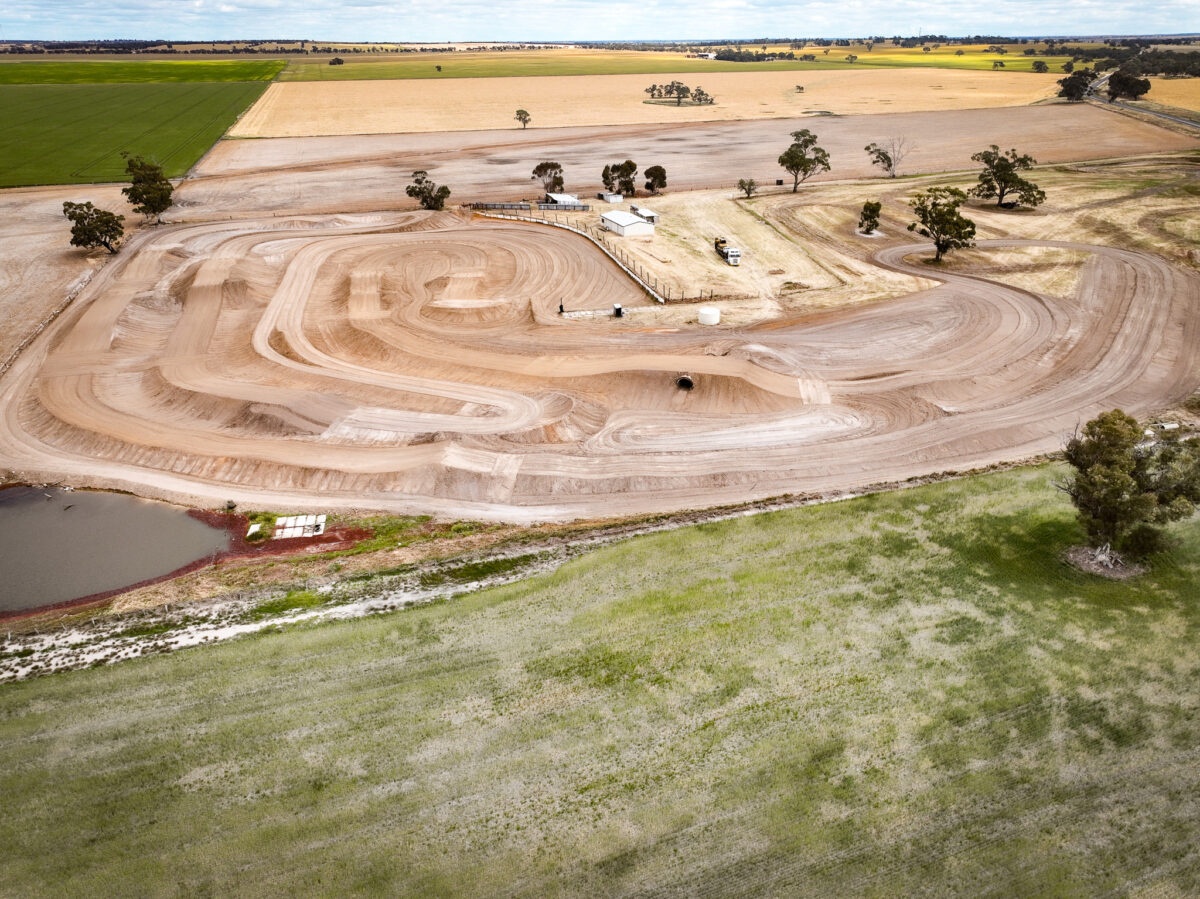All New Motocross Track build for Nhill Motorcycle Club - Protraxx
