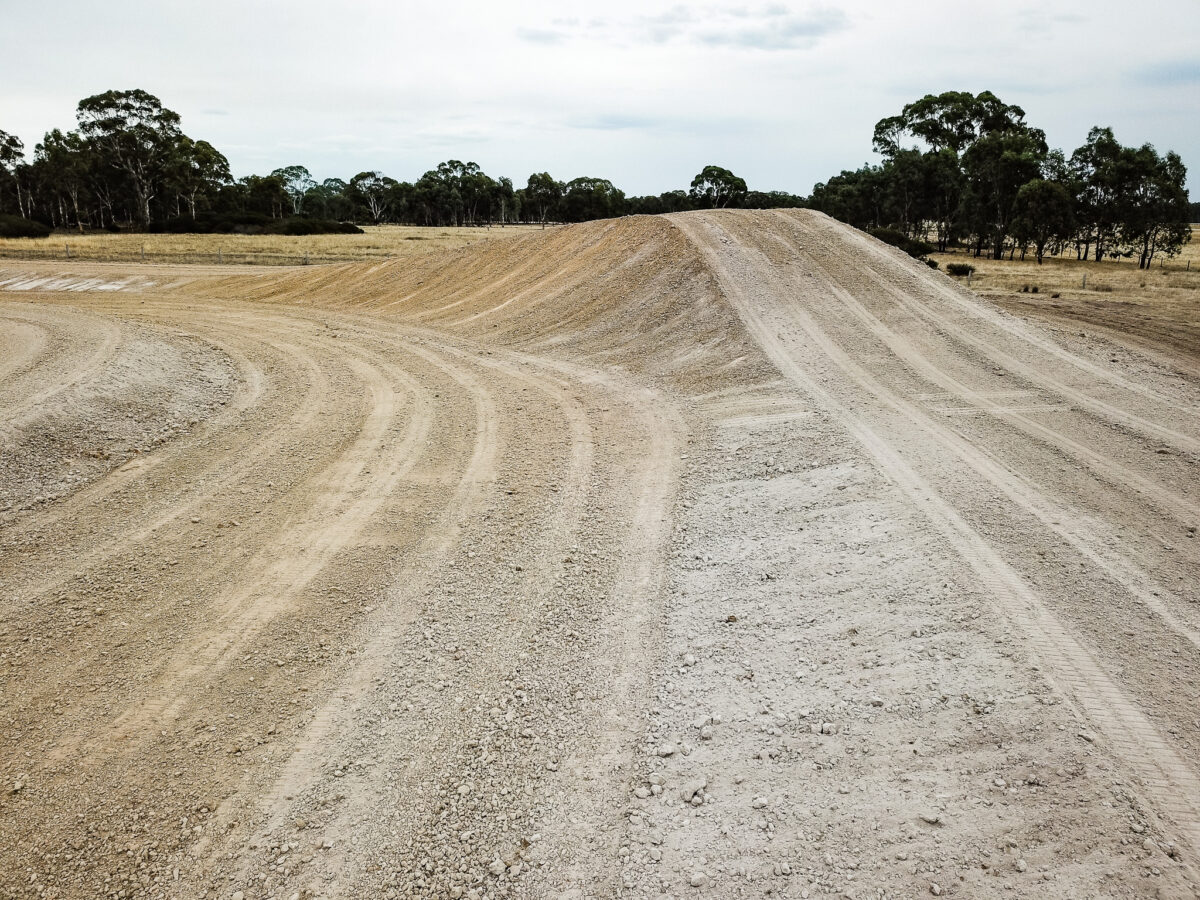 New Motocross track build for Edenhope Motorcycle club Victoria - Protraxx