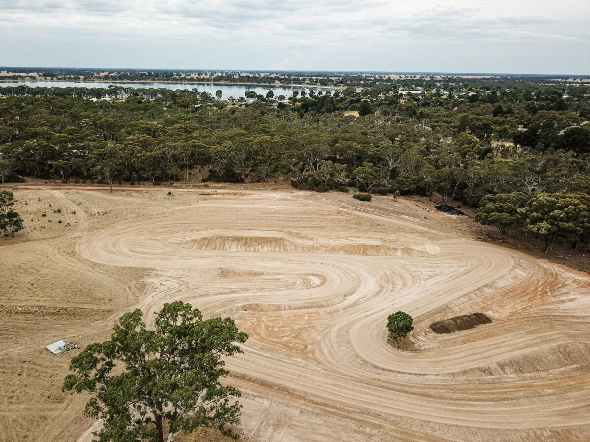 New Motocross track build for Edenhope Motorcycle club Victoria - Protraxx
