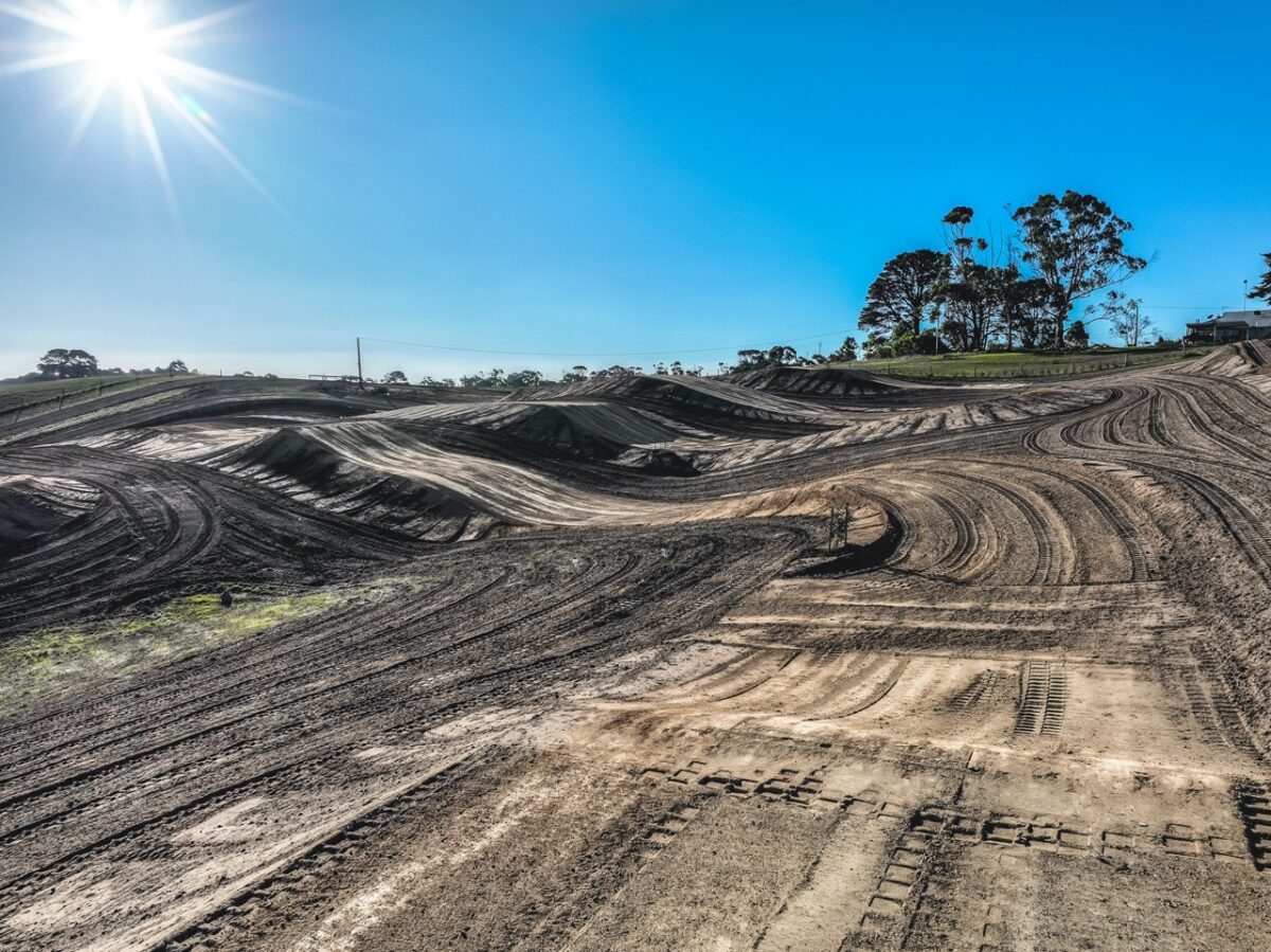 Motocross track build in Victor Harbour, South Australia, A truly ...